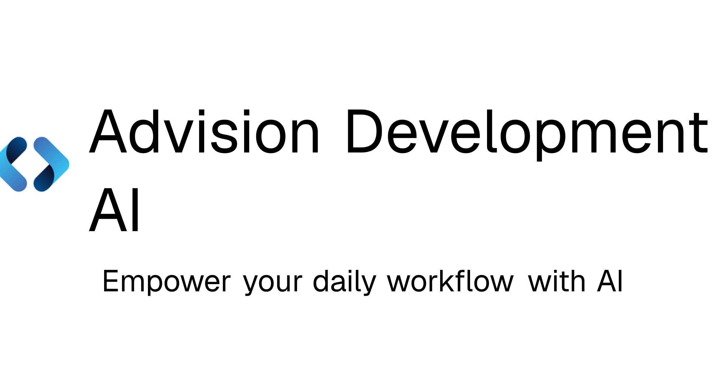 Advision Development AI – Empower your daily workflow with AI